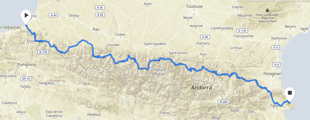 Traversée des Pyrénées à vélo en 6 jours - Un duvet pour deux